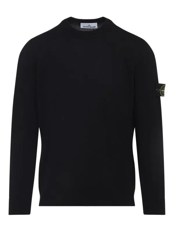 Stone Island Sweaters - Black