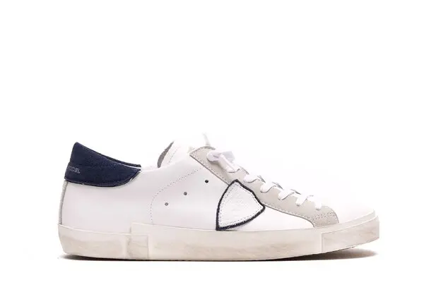 Philippe Model Leather Sneakers - White