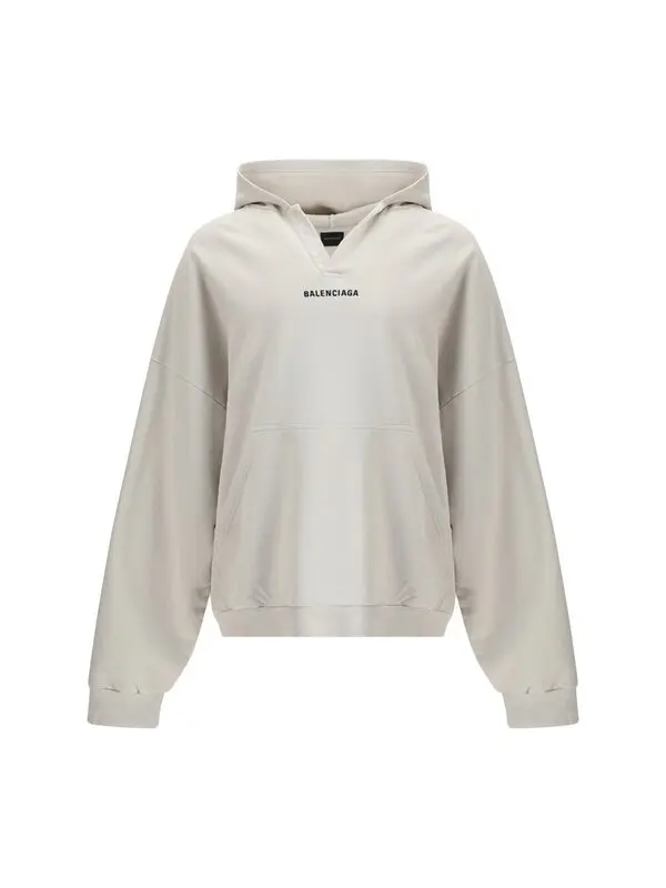 Balenciaga Cotton Sweatshirt - White