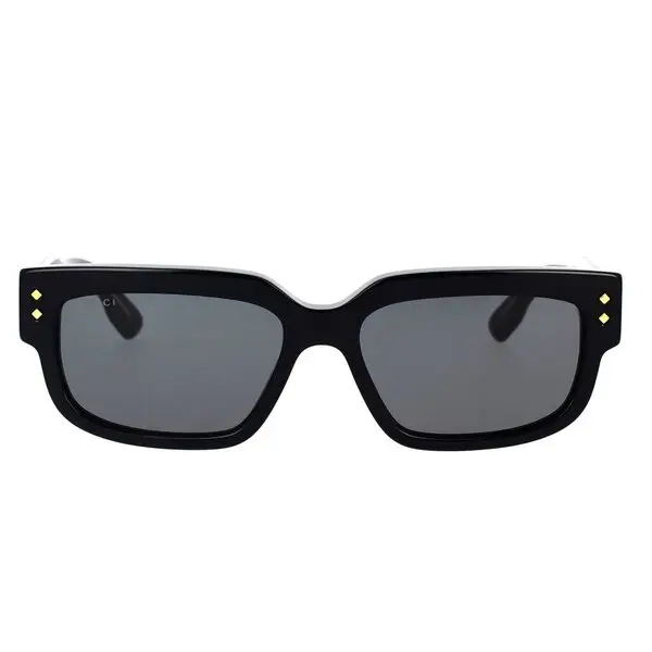 Gucci Rectangle Sunglasses - Black