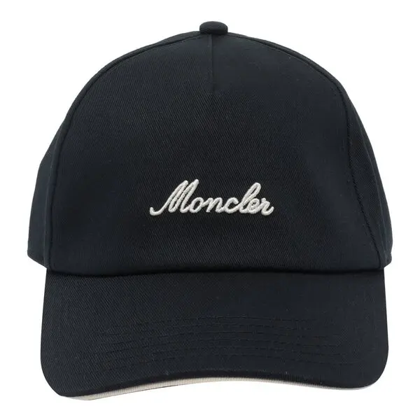 Moncler Logo Baseball Cap - Black