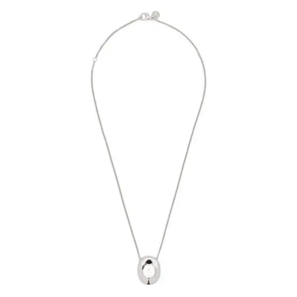 Tom Wood Pebble Pen Necklace - Silver