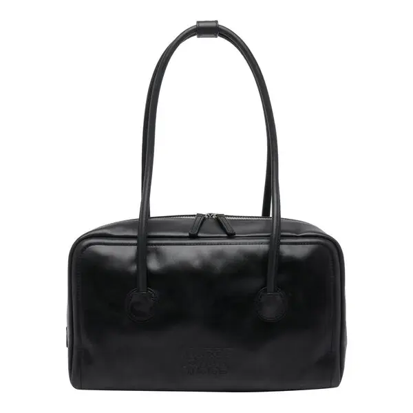 MARGESHERWOOD Rectangular Leather Bag - Black