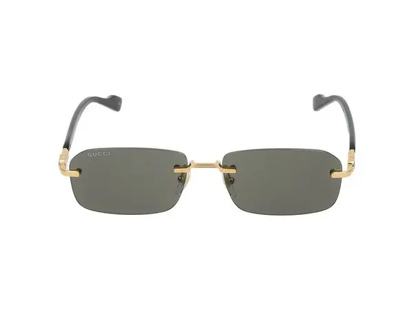 Gucci Sunglasses - Gold Black Grey