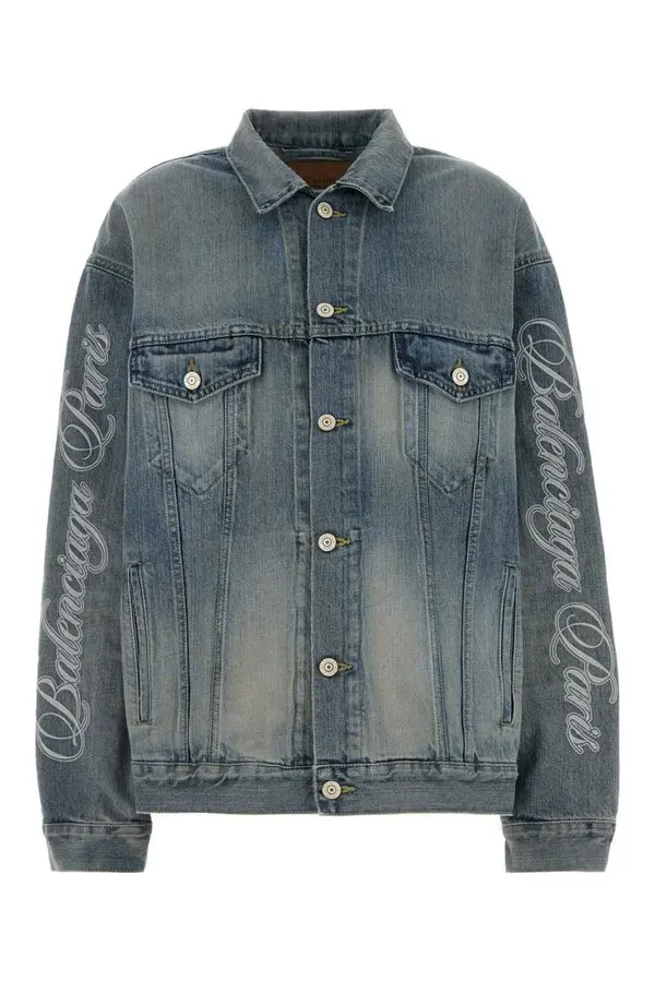 Balenciaga Denim Jacket - Blue