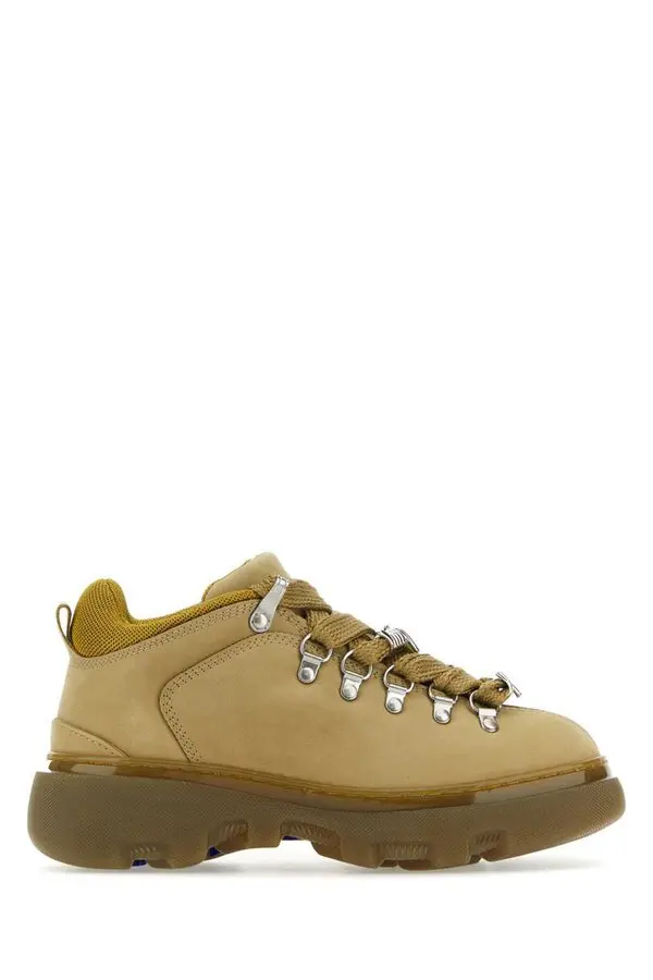 Burberry Lace-up Low-top Sneakers - Beige O Tan