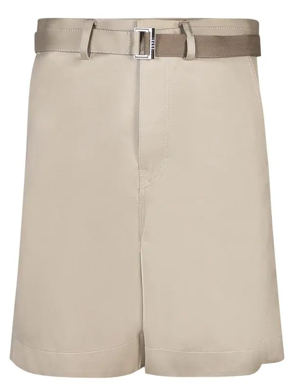 Sacai Bermuda Shorts - Beige