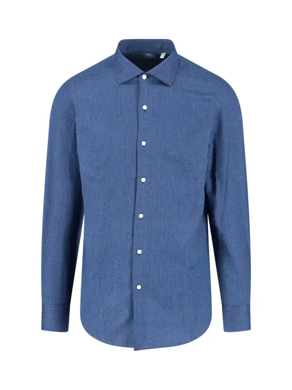 FINAMORE 1925 Shirts - Blue