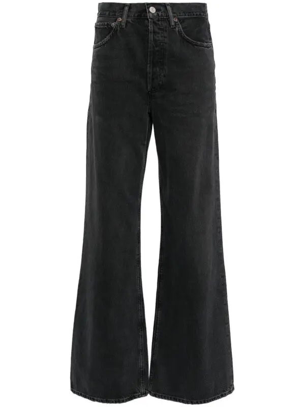 AGOLDE Regenerative Cotton Bell-bottom Denim - Hitch
