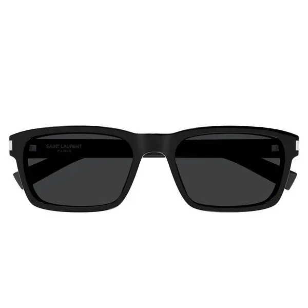 Saint Laurent Rectangle Sunglasses - Black