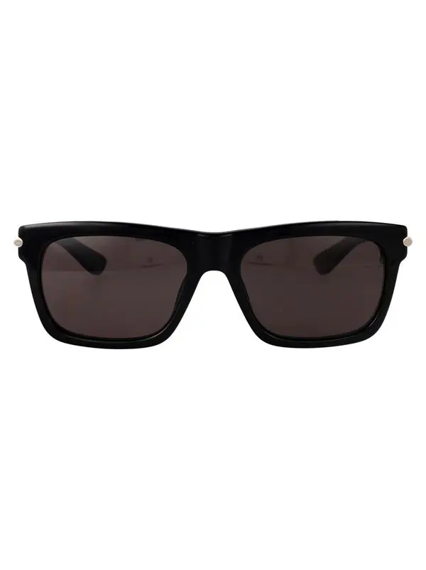 Alexander McQueen Am0495s Sunglasses - Black-black-grey