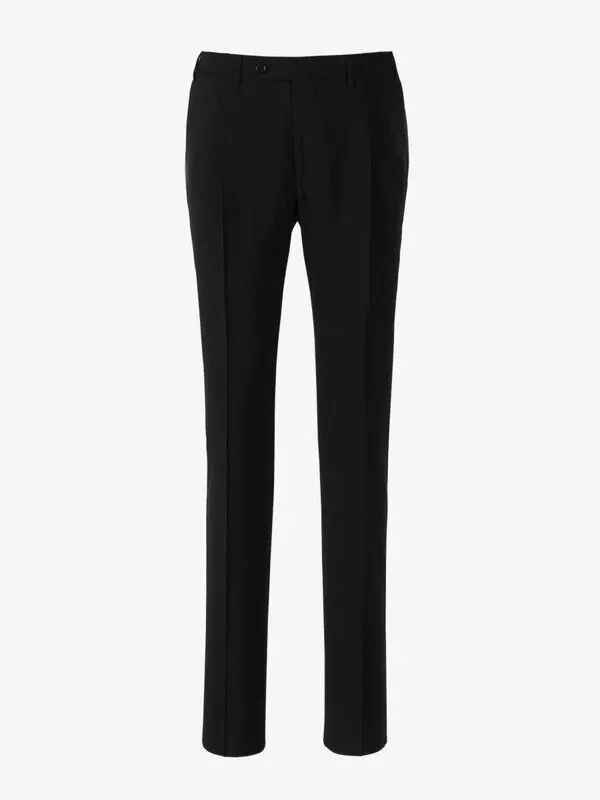 Canali Wool Pleated Trousers - Straight Jeans