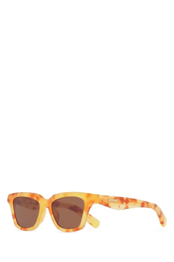 Jacquemus Les Lunettes Carre Sunglasses - Multibrown3
