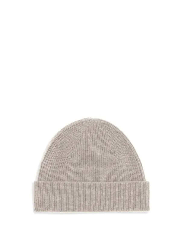 Zegna Oasis Cashmere Beanie Hat - Beige