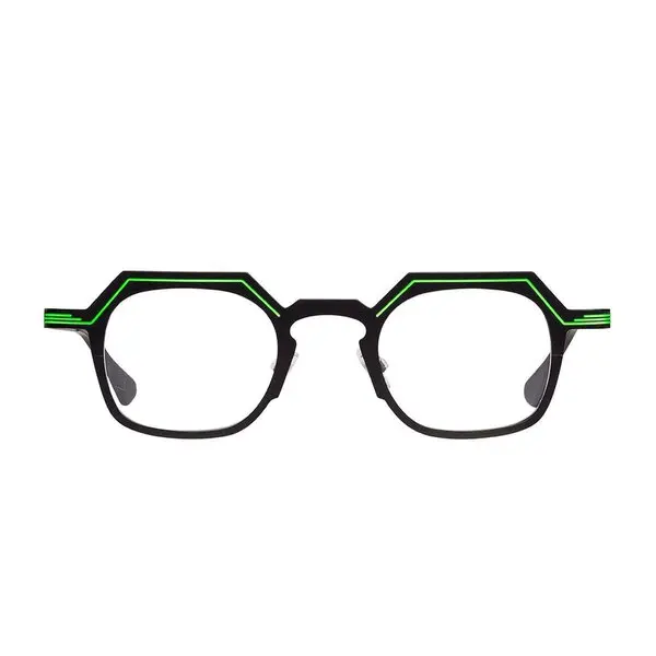MATTTEW Geometric Eyeglasses - 1407 Black