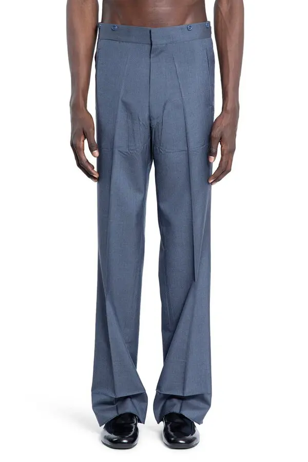 Prada Wide Leg Trousers - Grey