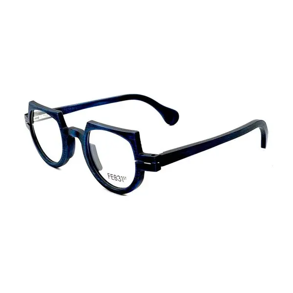 FEB31ST Geometric Eyeglasses - Blue