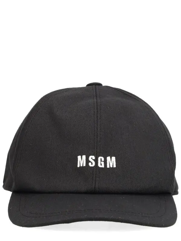 MSGM Baseball Cap - Black