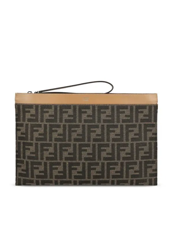 Fendi Medium Flat Pouch - Tab.mr+sand+p