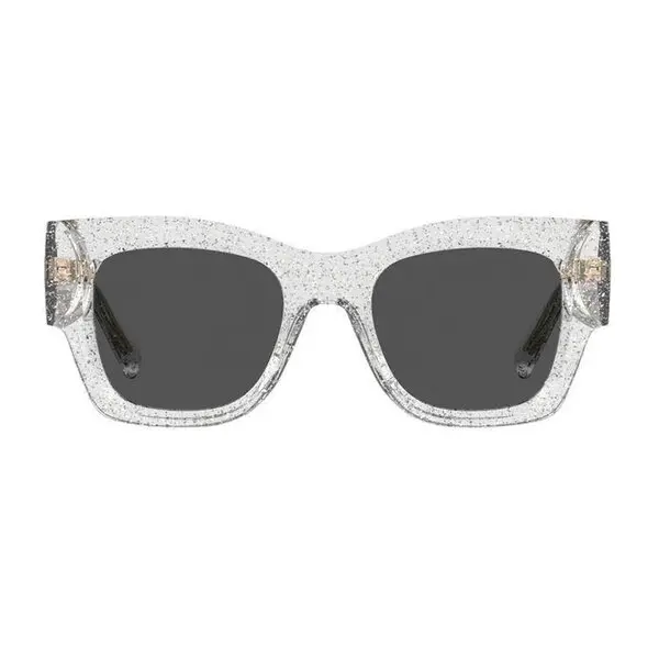 CHIARA FERRAGNI Square Sunglasses - Mxv/ir Glitter Slvr
