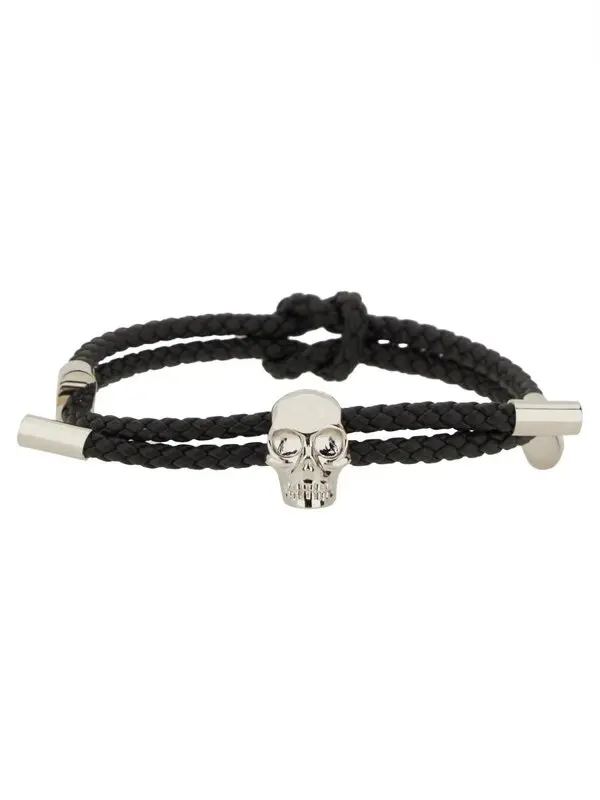 Alexander McQueen Skull Bracelet - Black