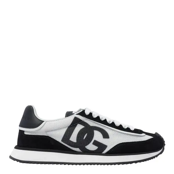 Dolce & Gabbana Dg Logo Sneakers - Black