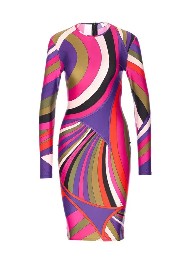 Emilio Pucci Printed Dress - Multicolour