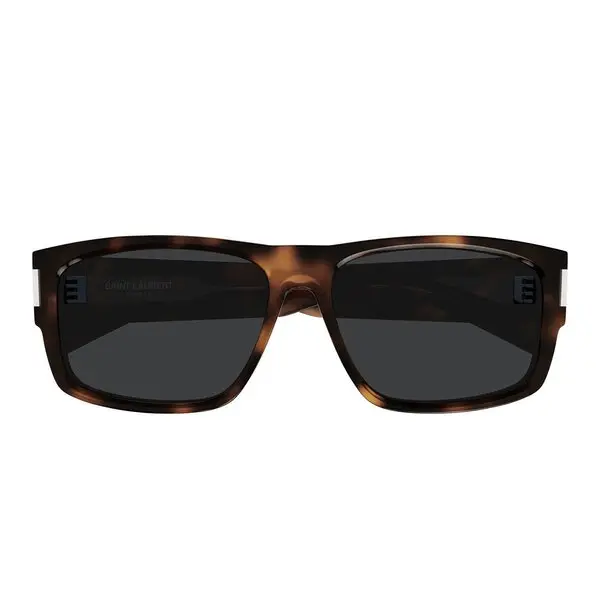 Saint Laurent Rectangle Sunglasses - Brown