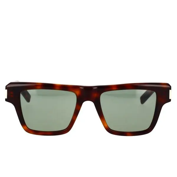 Saint Laurent Rectangle Sunglasses - Brown