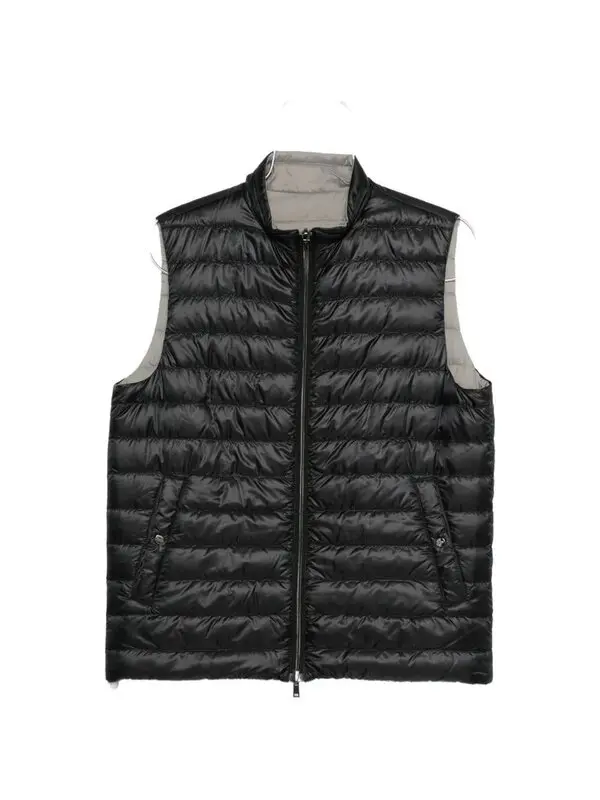 Herno Faux-fur Padded Jacket - Black