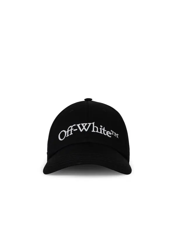 Off-White Logo Baseball Cap - Black