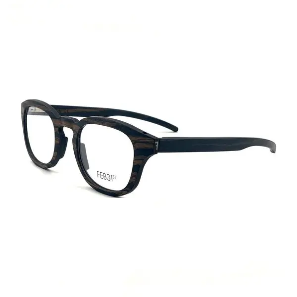 FEB31ST Giano Square Frame Eyeglasses - Brown