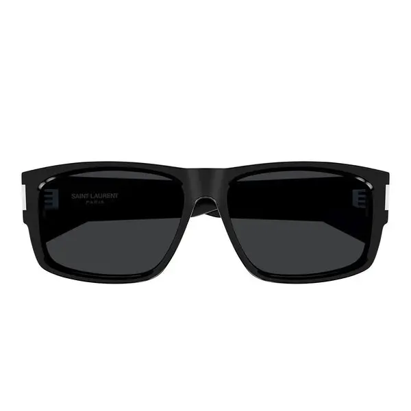 Saint Laurent Rectangle Sunglasses - Black