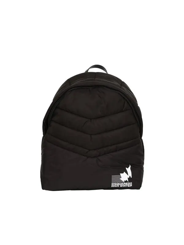 Dsquared2 Nylon Backpack - Black