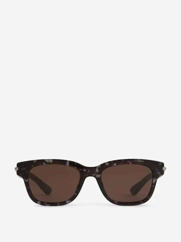 Alexander McQueen Square Sunglasses - Straight Jeans
