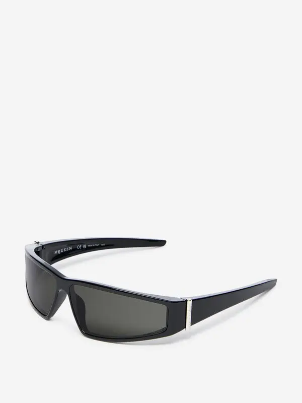 Alexander McQueen Wraparound Sunglasses - Straight Jeans