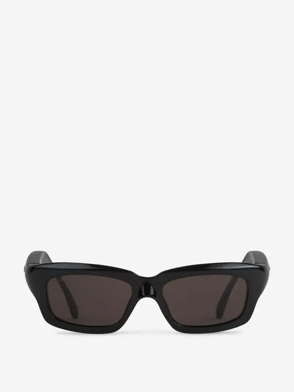 Balenciaga Rectangular Sunglasses - Straight Jeans