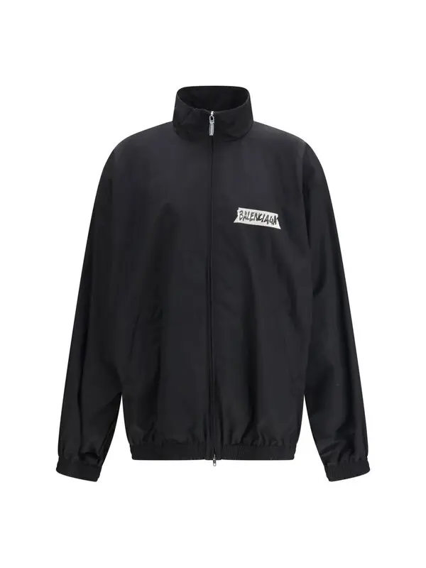Balenciaga Cotton Oversize Parka - Black