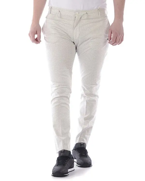 DANIELE ALESSANDRINI Jeans Trouser - White