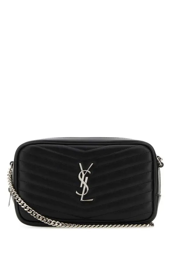 Saint Laurent Mini Lou Crossbody Bag - Black