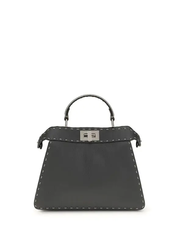 Fendi Small Peekaboo Iseeu Handbag - Grey