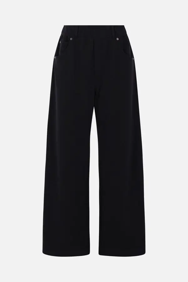 Brunello Cucinelli Relaxed Fit Trousers - Black
