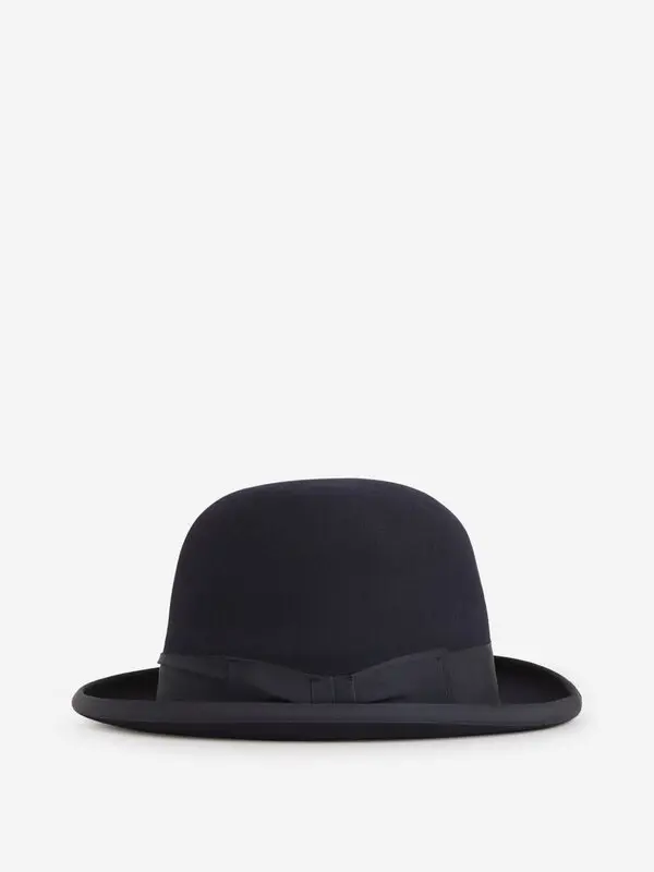 LOCK & CO. HATTERS Supreme Homburg Hat - Navy Blue