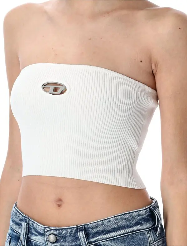 Diesel M-Clarksvillex Tube Top White 39% Off Editorialist