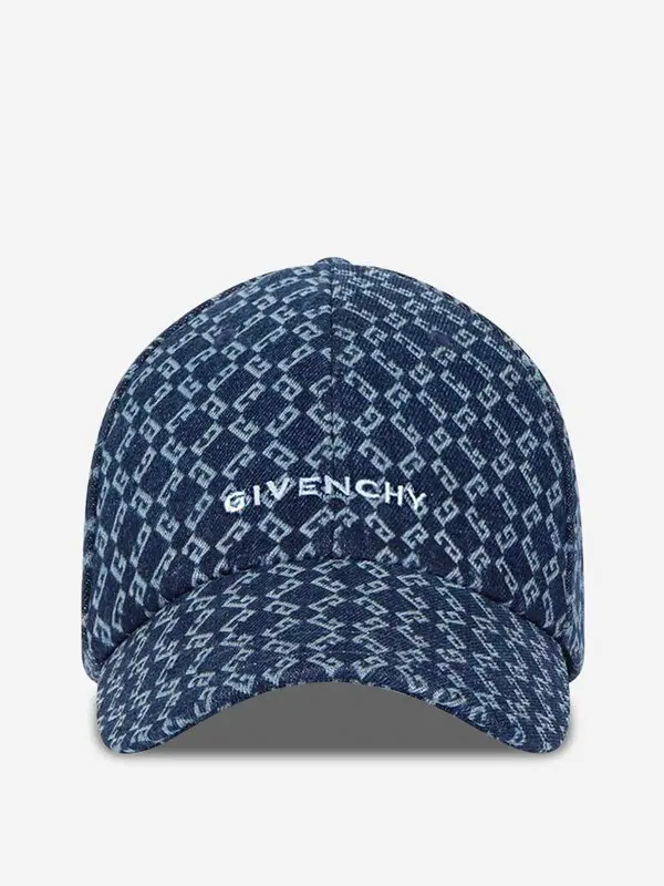 Givenchy Monogram Cap 72 - Denim Dark Blue