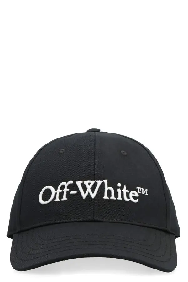 Off-White Logo Baseball Cap - Black