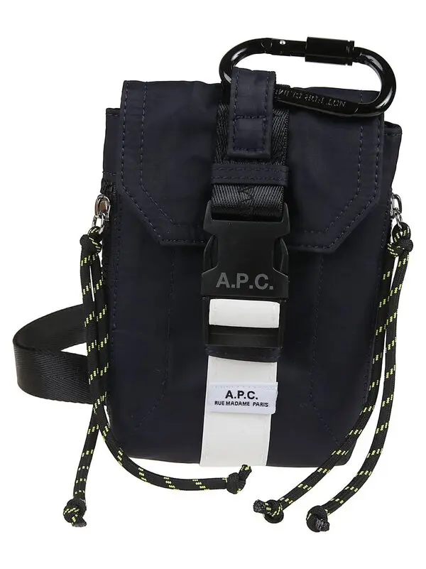 A.p.c. Trek Crossbody Pouch - Blue