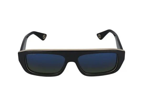 Gucci Sunglasses - Black Black Blue