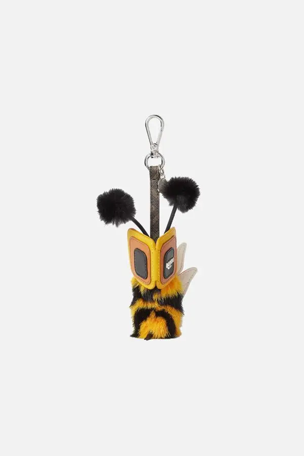 Fendi Bag Charm - Yellow