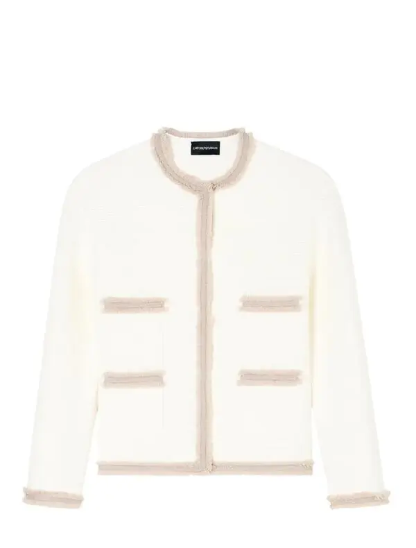 Emporio Armani Jackets - White